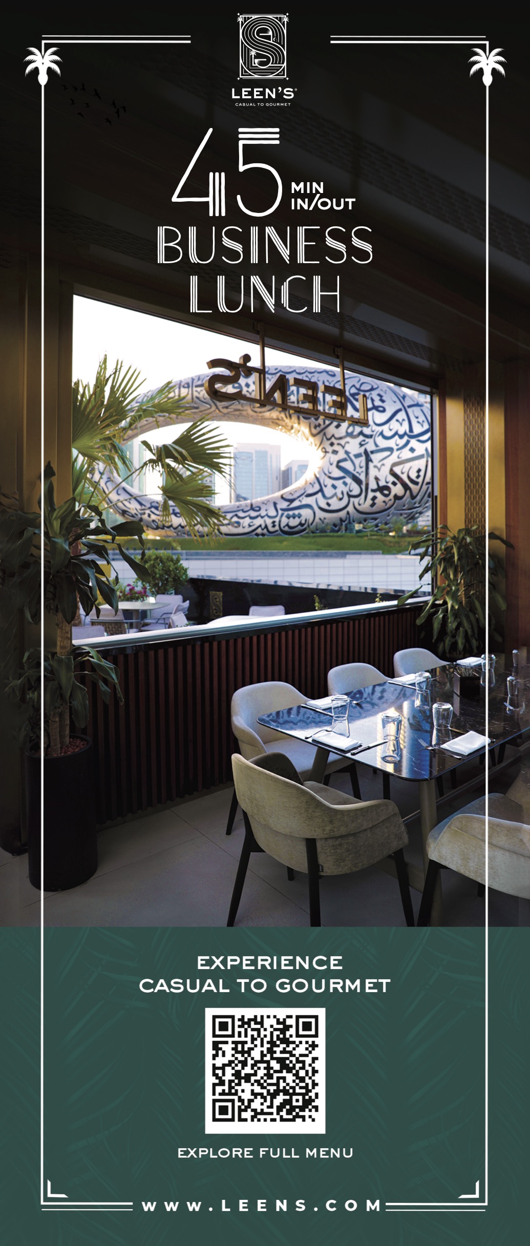 Leen's Emirates Towers : Business Lunch