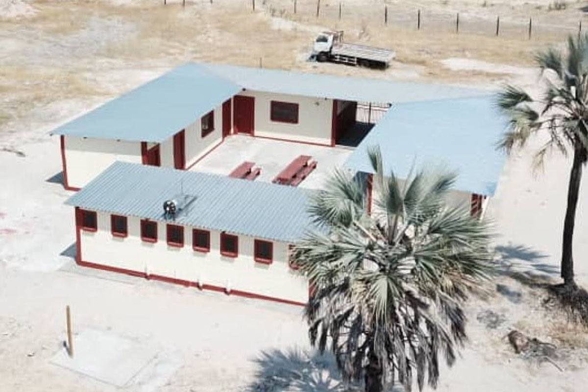 Projektbericht: Bau einer Vorschule in Outjo