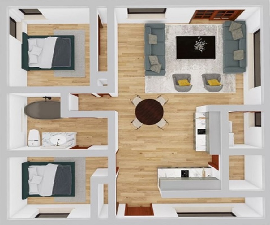 Real Estate 2D & 3D Floor Plans Redraw Service | Styldod