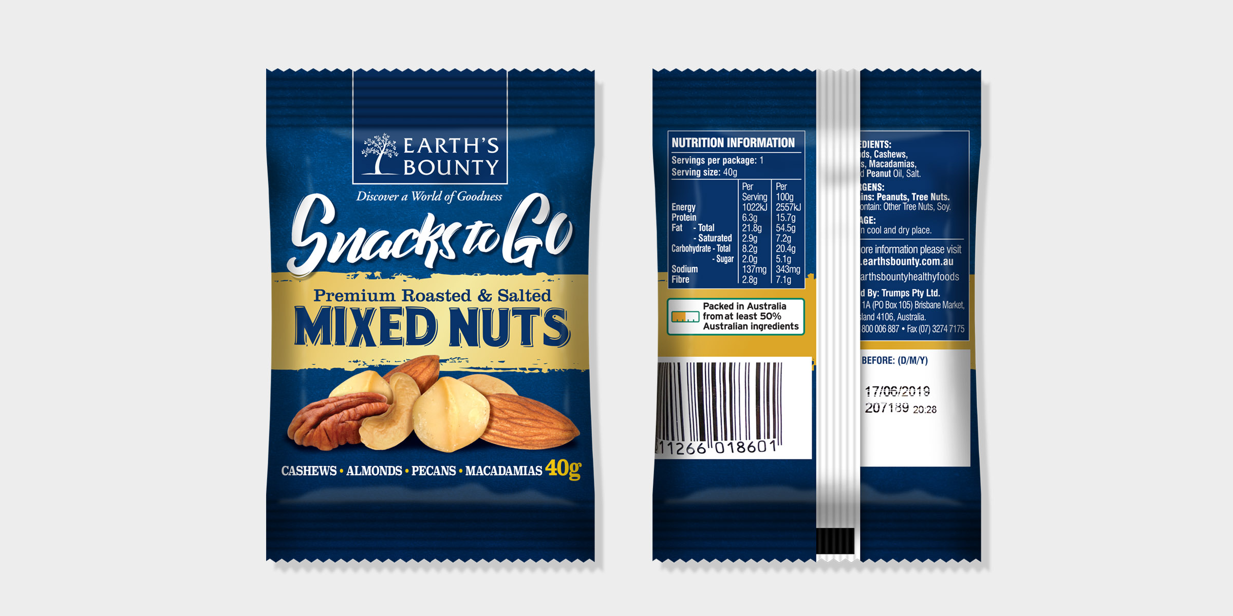 Brand Design & Packaging Design for Earth's Bounty | Smith Evans