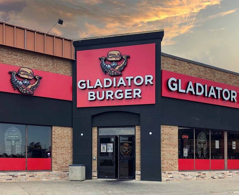 Gladiator Burger | Best Burgers & Steak Sandwiches