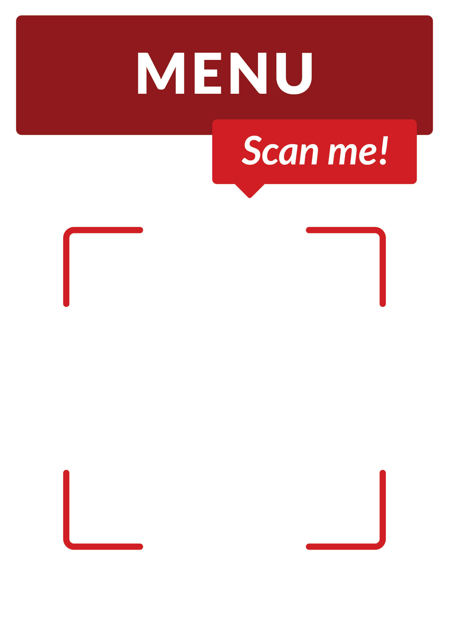 Free QR Code Templates Great For Restaurants Design PDF