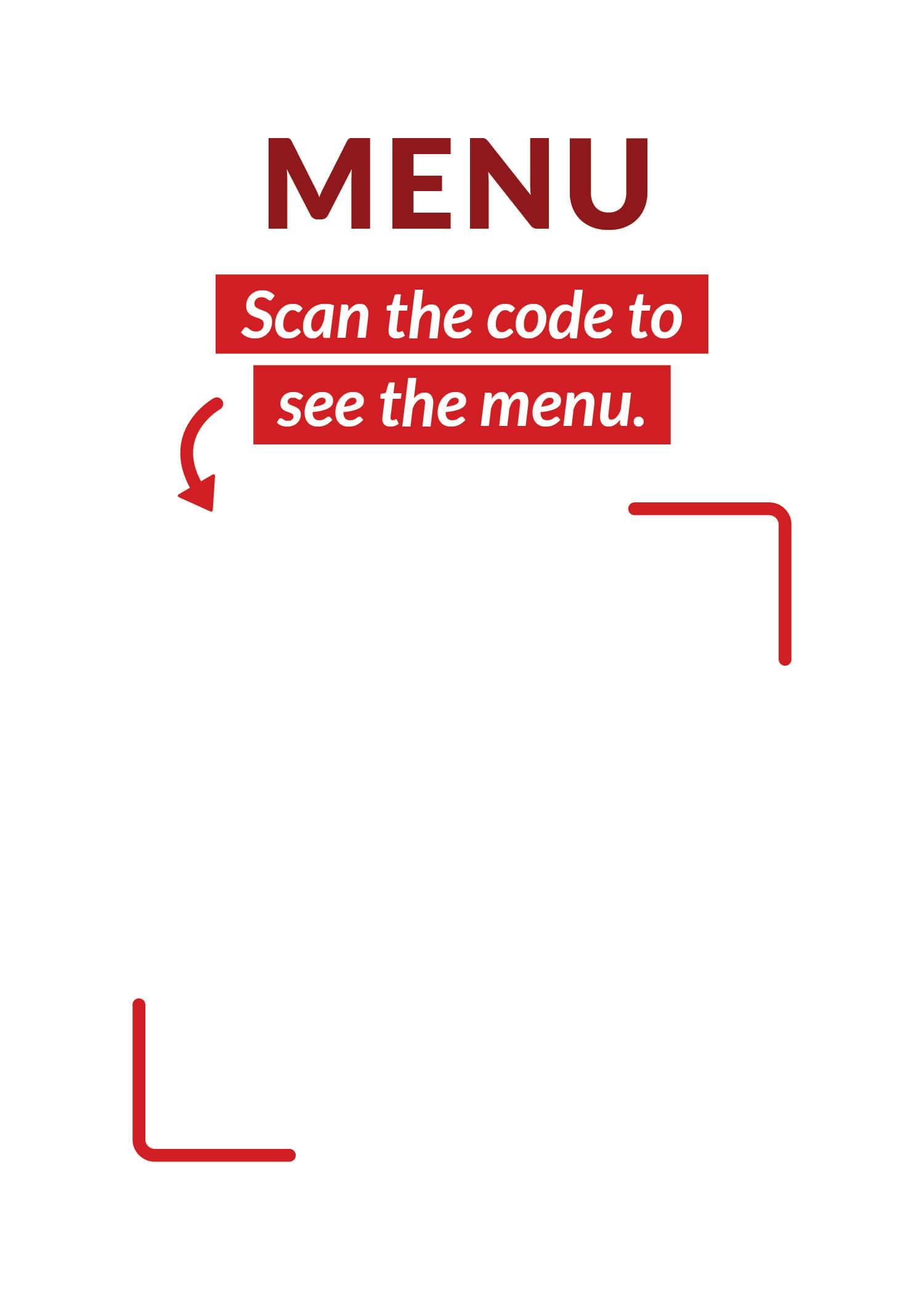 Free QR Code Templates Great For Restaurants Design PDF