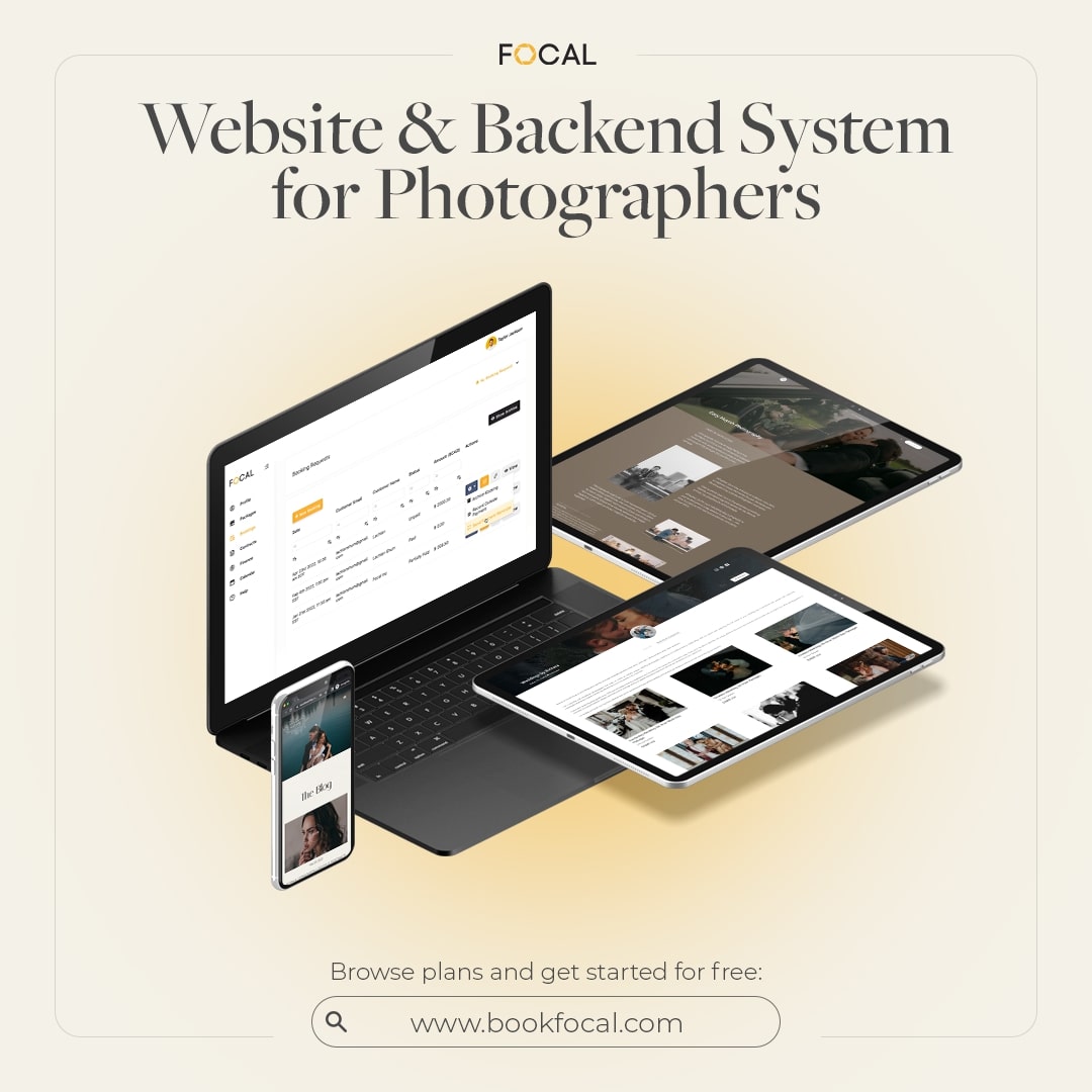 Pricing Plans - Website & Backend Booking System