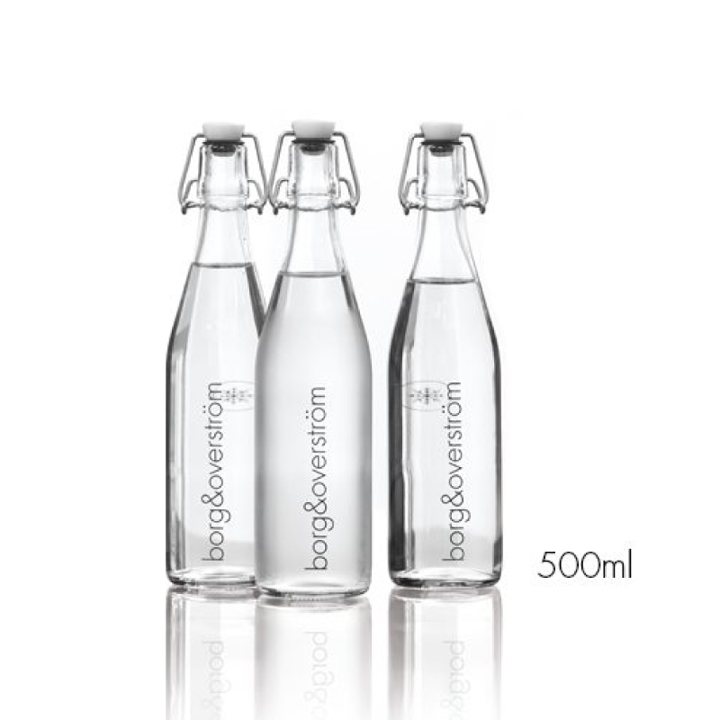 Borg & Overstrom 500ml Swing-top Glass Bottles