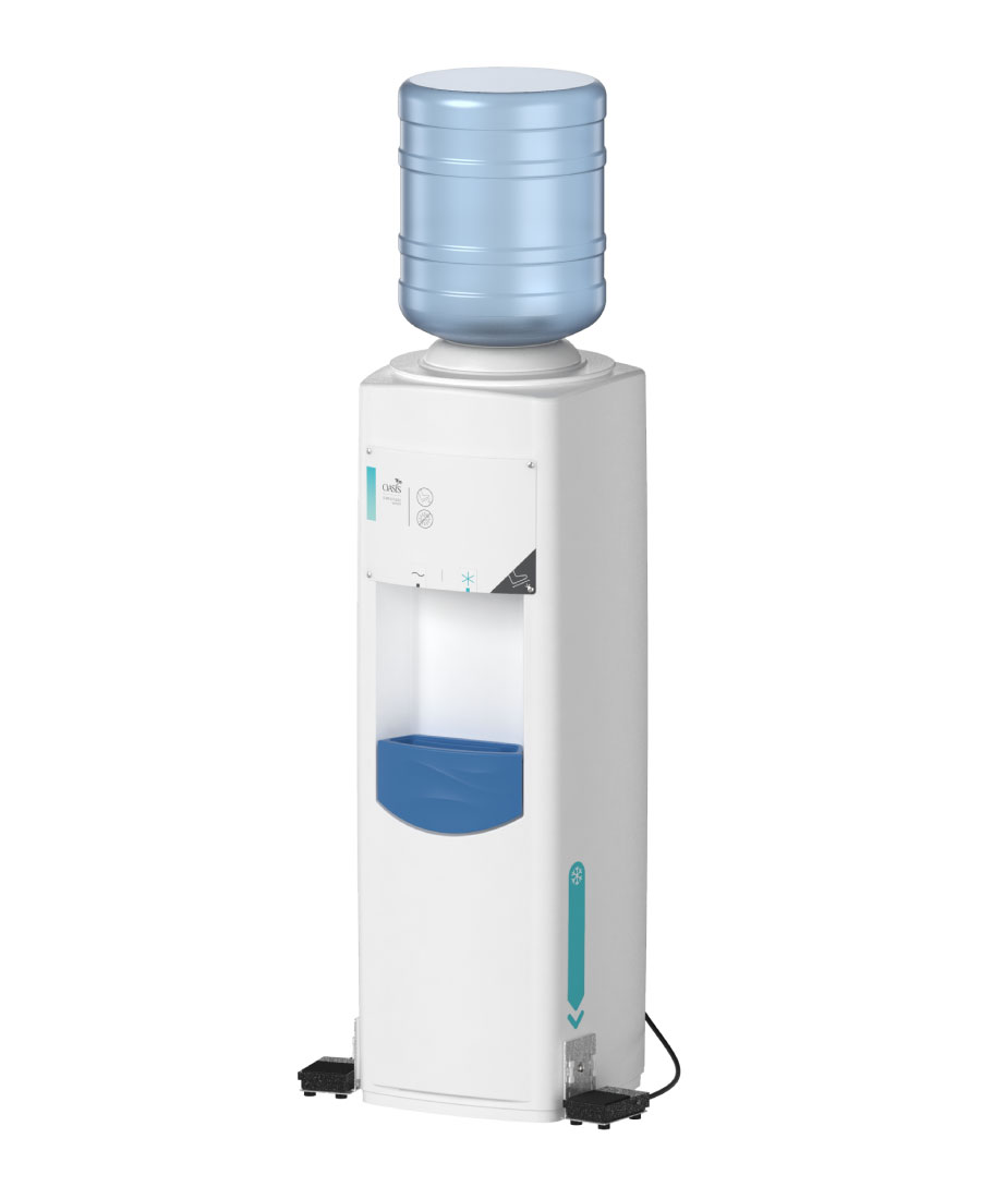 Oasis Aquarius Bottle Water Cooler - White