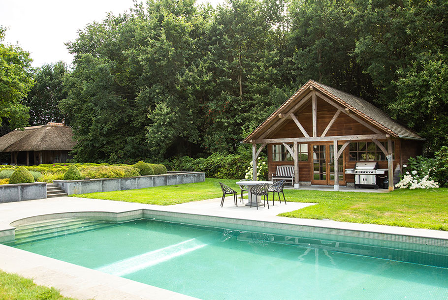 Houten poolhouses | Peeters Woodbuild