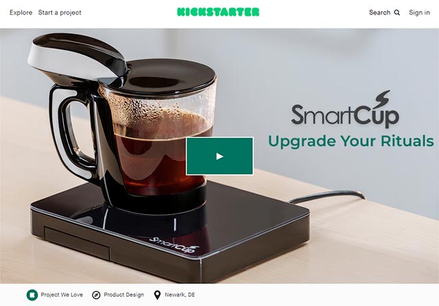 SmartCup device