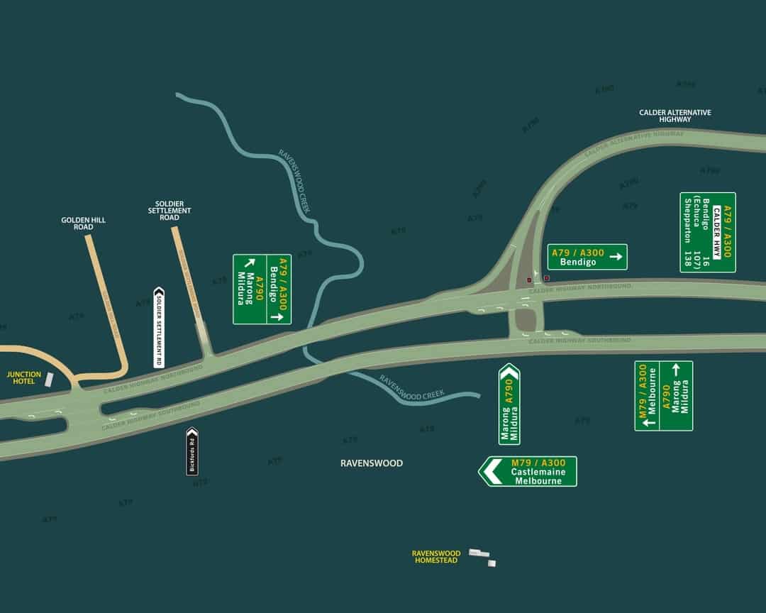 Calder Highway | Information Design Specialists