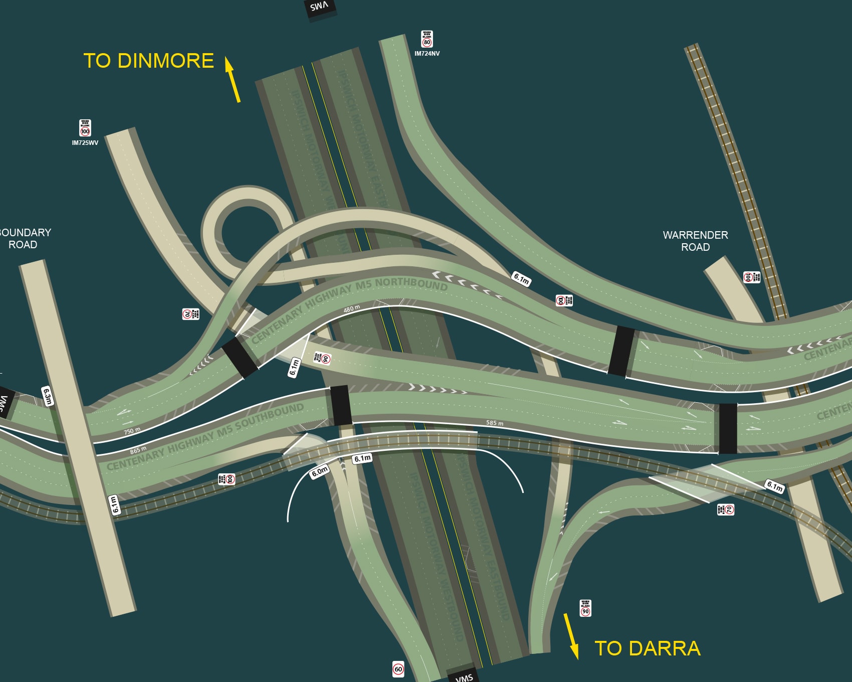 Centenary Highway | Information Design Specialists