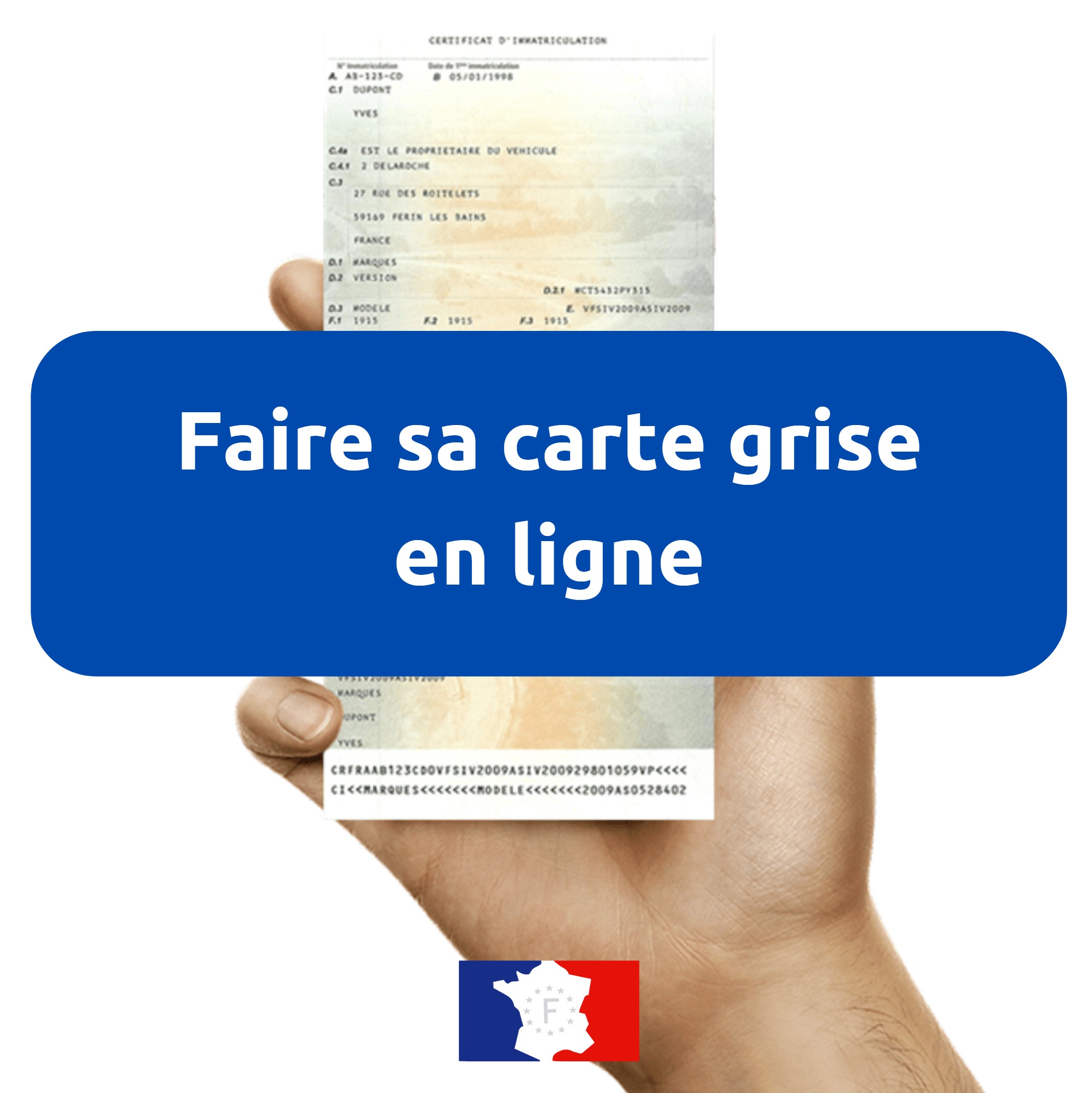 Quoi écrire sur une carte grise lors d’une vente