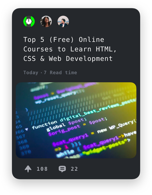 daily.dev | The Homepage Every Developer Deserves
