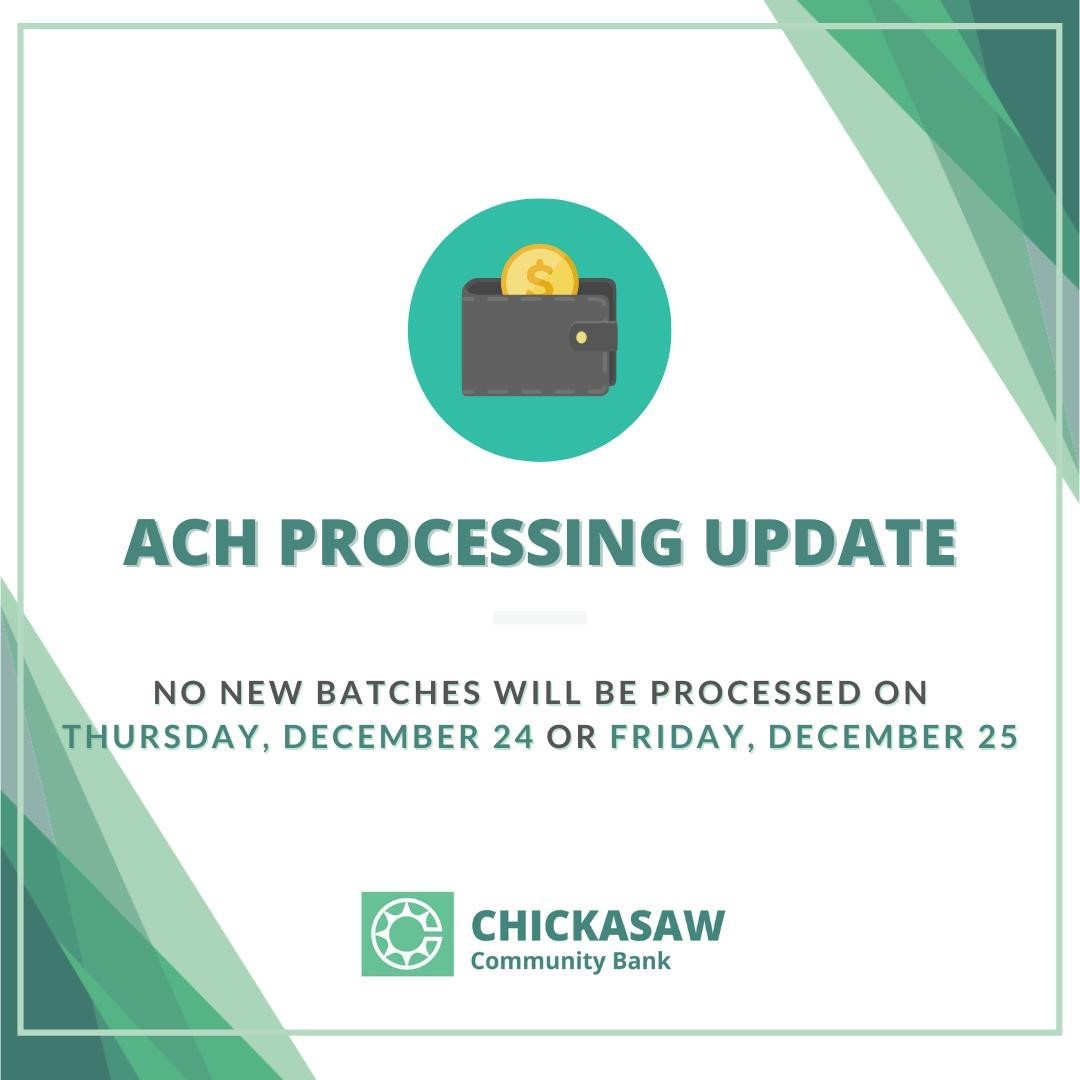 Personal and Business Banking | Chickasaw Community Bank