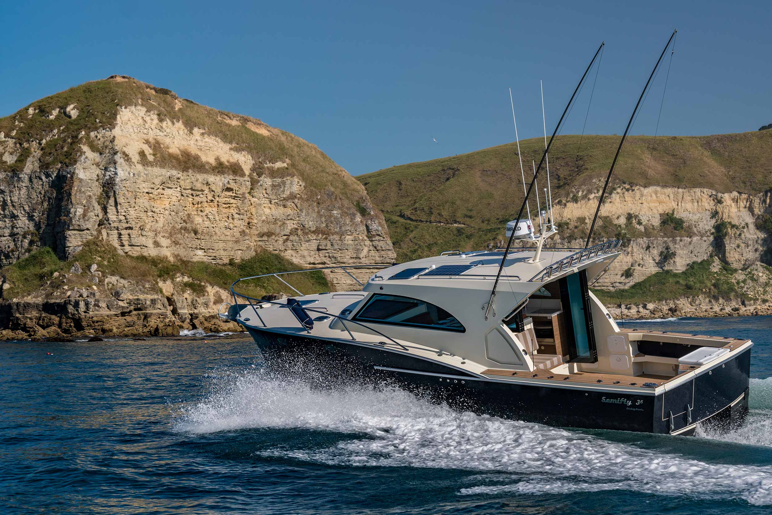 Dickey Boats Semifly 36