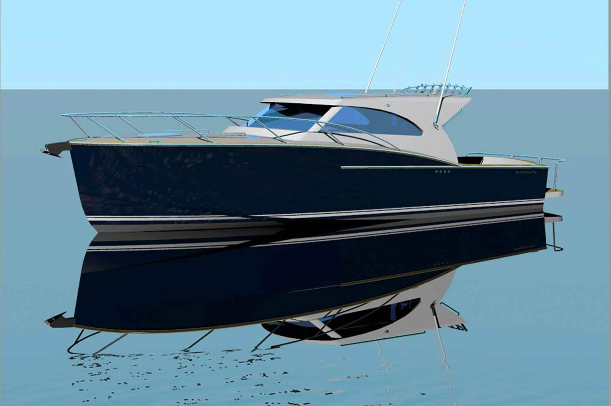 Dickey Boats Semifly 40