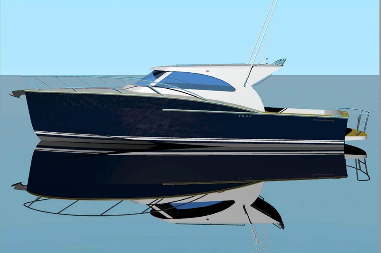 Dickey Boats Semifly 40