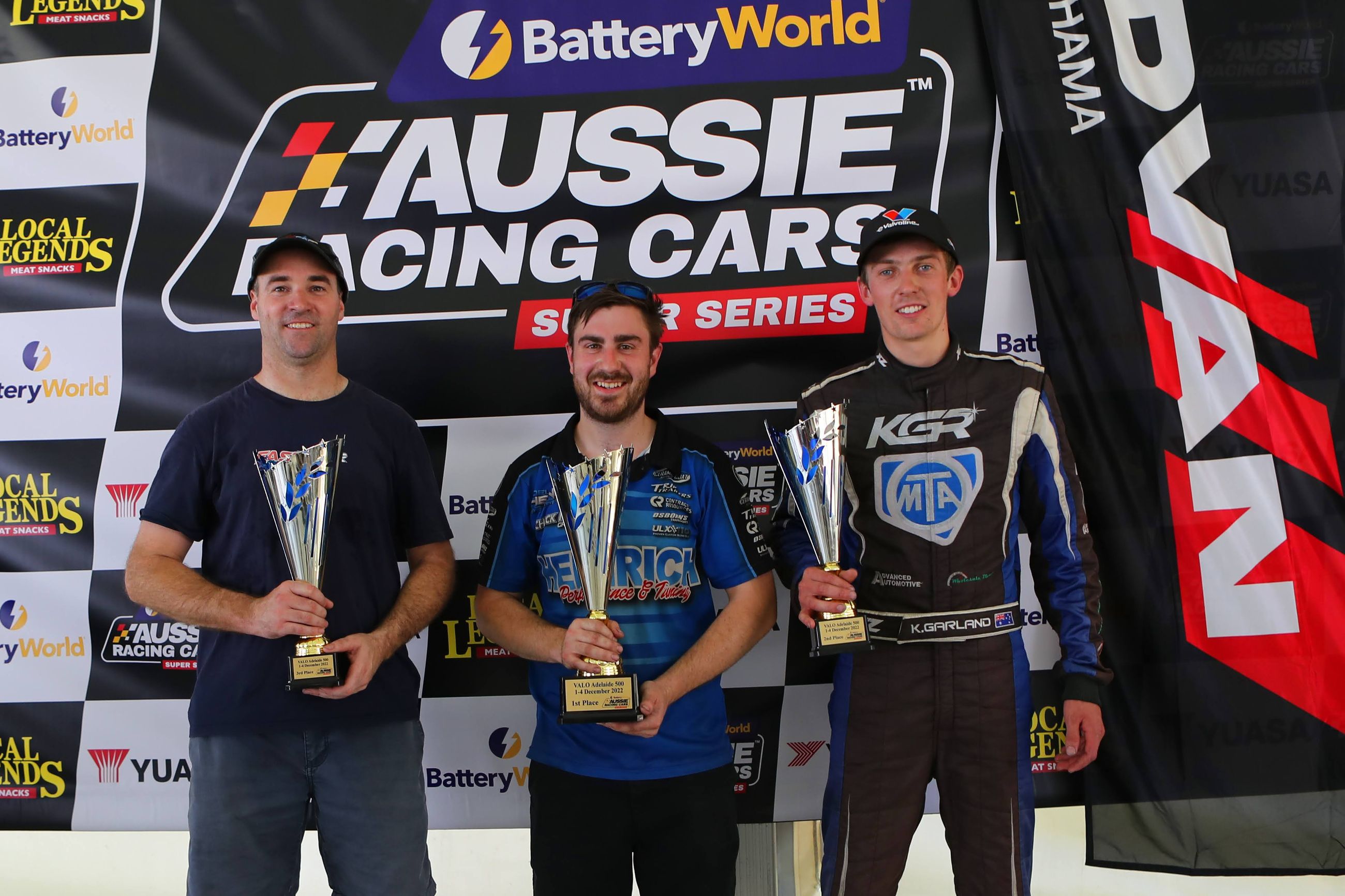 Joel Heinrich wins final Battery World Aussie Racing Cars race in Adelaide