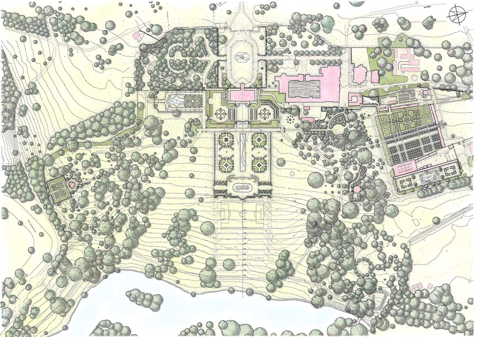 Arabella Lennox-Boyd | Garden in Cheshire