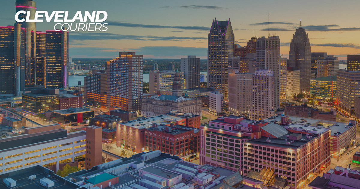 Cleveland to Detroit Courier Delivery Service - Cleveland Couriers