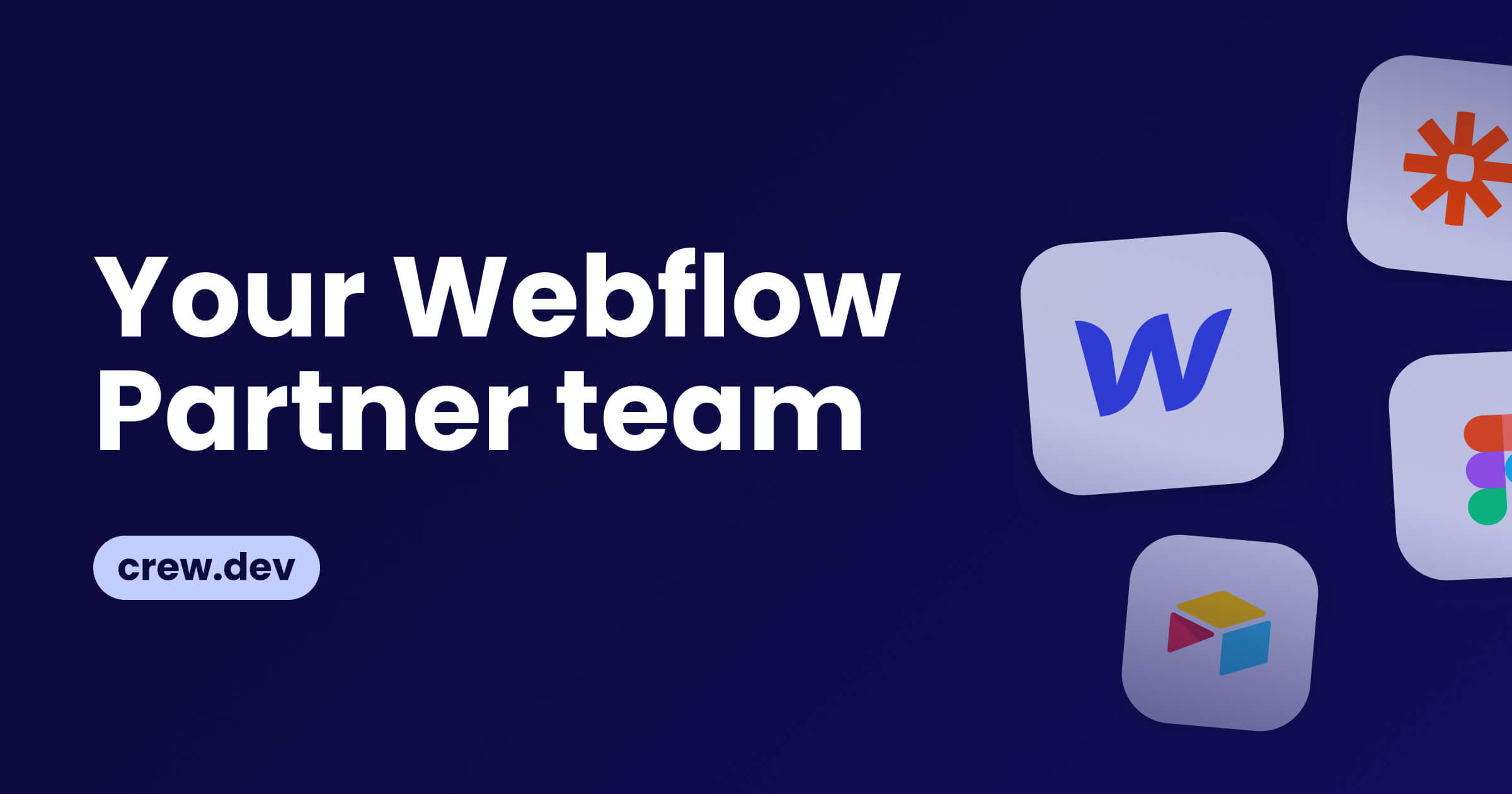 Crew — Leading Brand & Webflow Agency for Startups