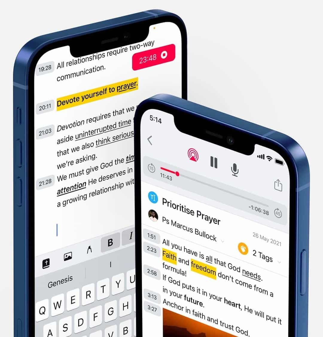 Spirit Notes | The Church Notes & Bible Journaling App