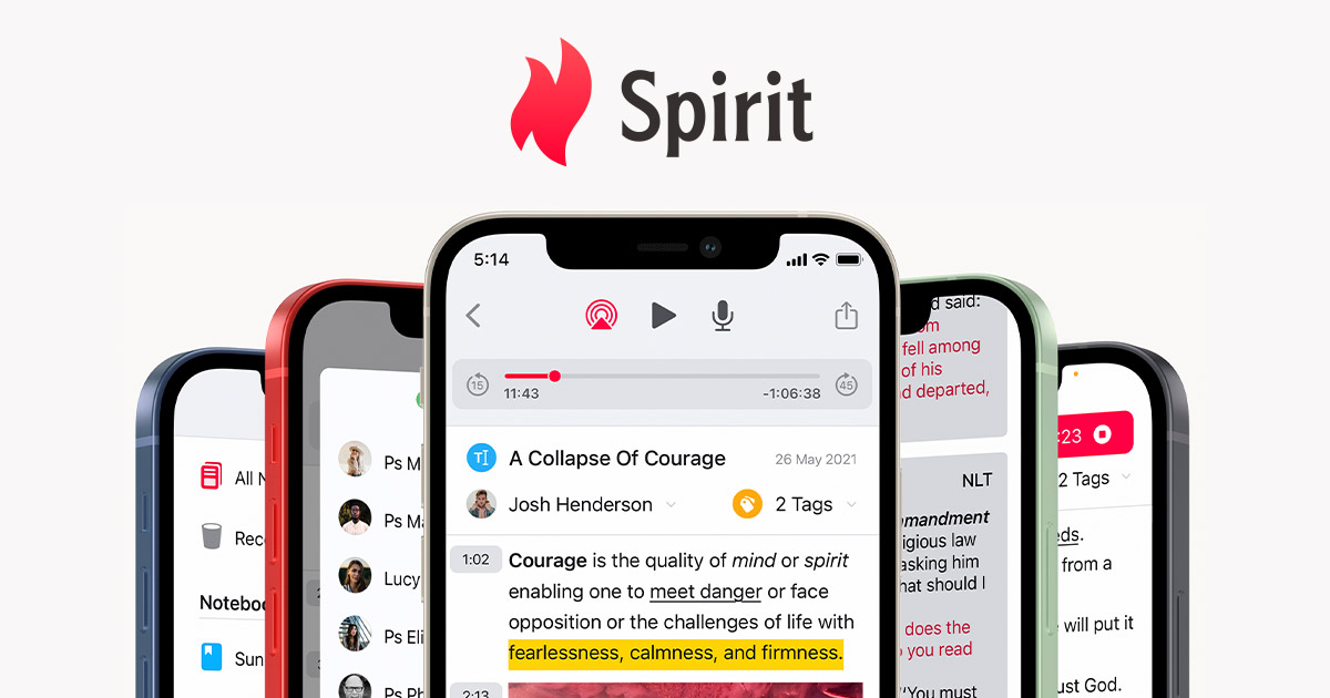 About the App - Spirit Notes