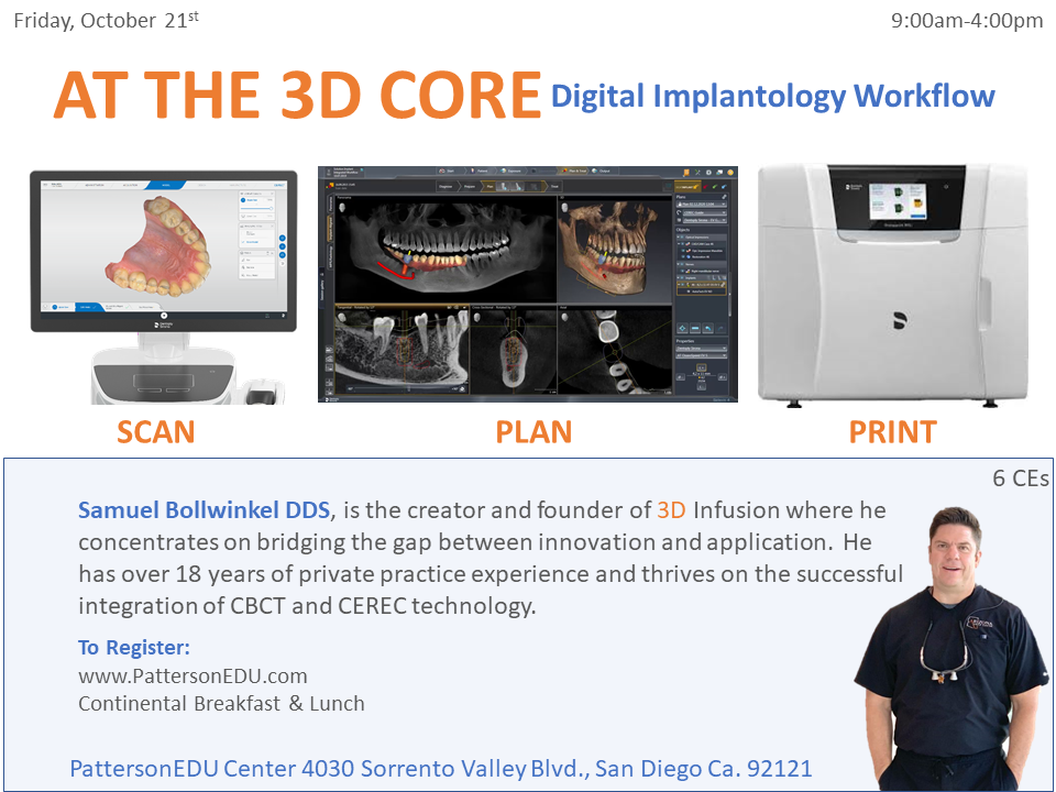 At The 3D Core: Digital Implantology Workflow | PattersonEDU