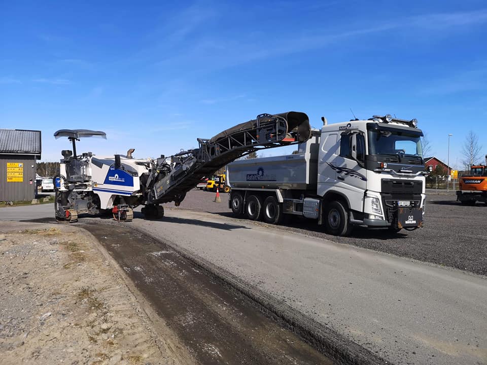 Asfalt Remix AS - Fresing av asfalt og betong over hele landet