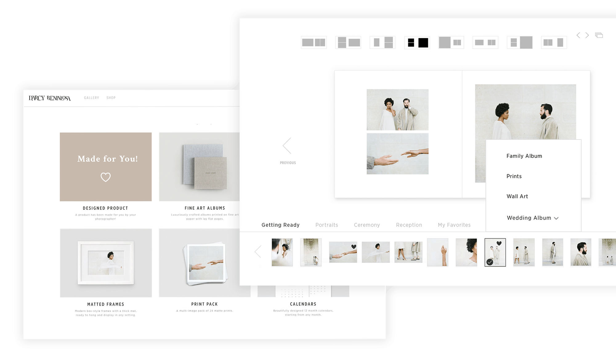 Pic-Time | Gallery to Album Feature