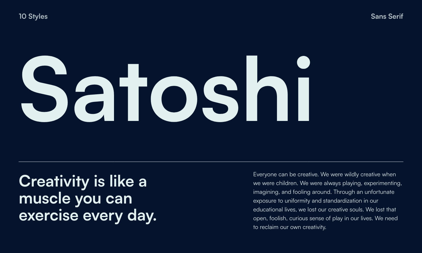 13 Kostenlose Sans Serif Fonts für eine moderne Webseite