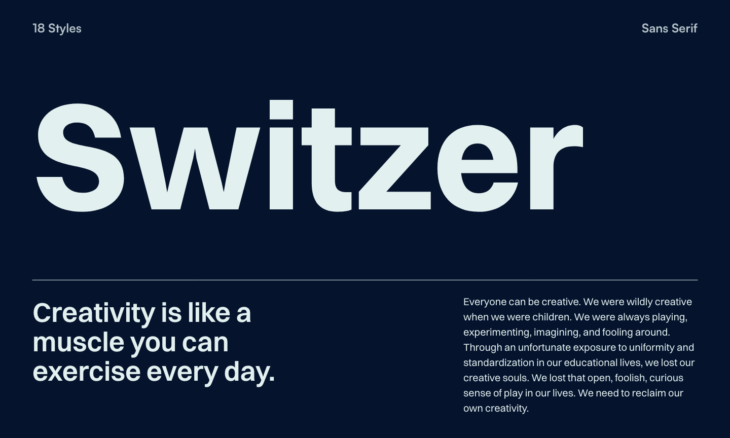 13 Kostenlose Sans Serif Fonts für eine moderne Webseite