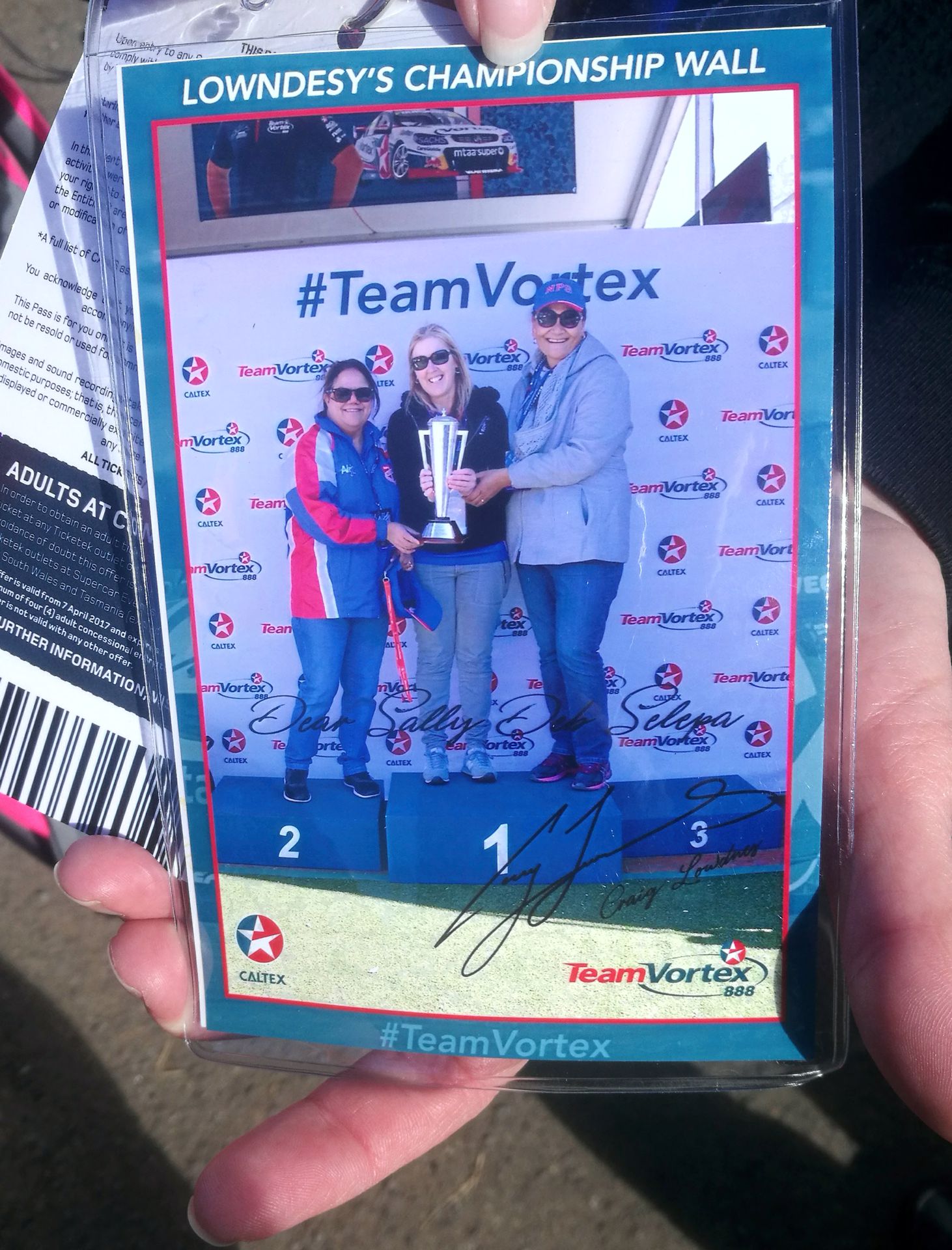 Caltex Team Vortex - Activation by Tag Snaps