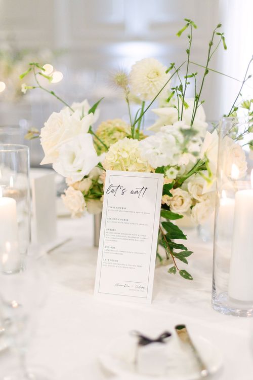 A Modern Romantic Take on a Blush and White Wedding | Rikki Marcone