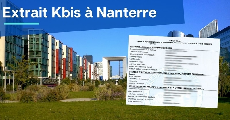 Extrait KBIS en France