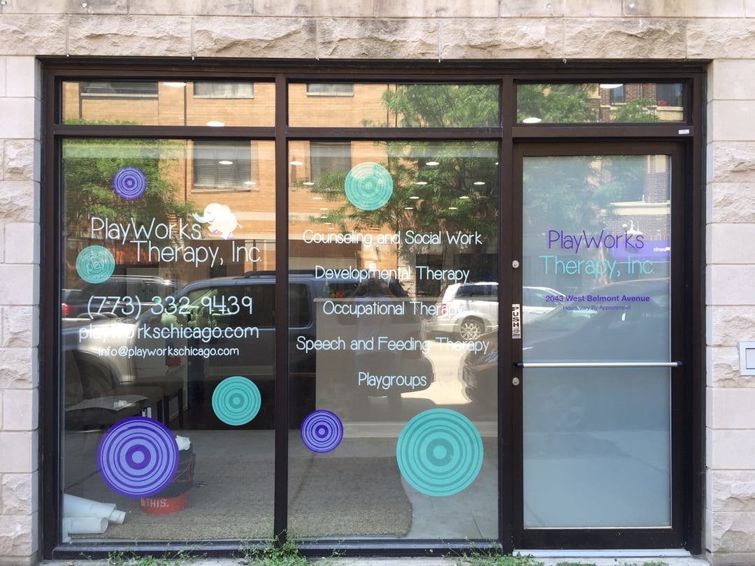 Business Window Graphics Schaumburg IL | Window Signs Design | Window ...