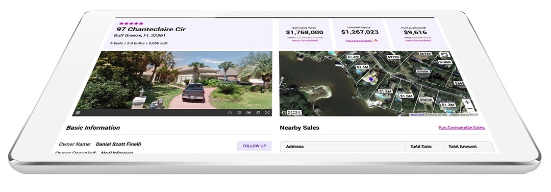 Research Property Details | Comparable Sales | Home Valuations | REIPro
