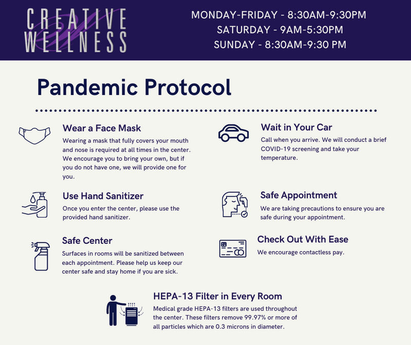 CREATIVE WELLNESS - Massage Therapy, Acupuncture, Chiropractor & Wellness