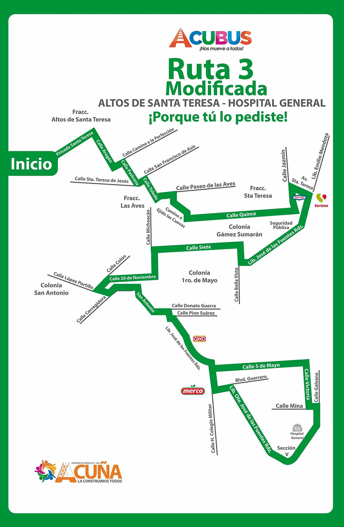 Rutas | Empresariales Ibarra