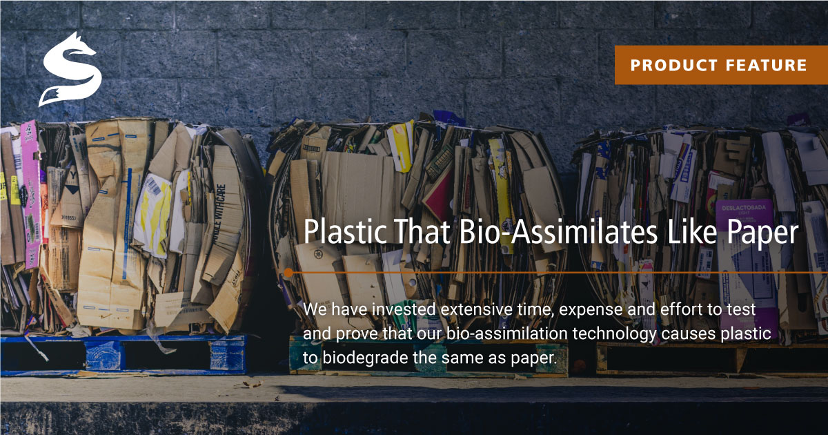 Plastic That Bio-Assimilates Like Paper | Smart Plastic