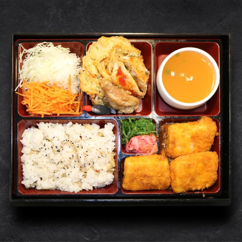 Smile Sushi | Order food Online | Crispy Tofu Bento (Vege)