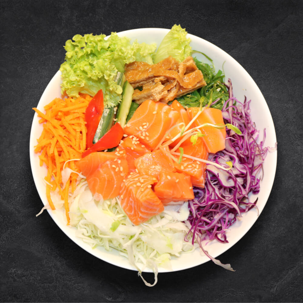 Japanese food | Online ordering | Fresh Salmon Donburi
