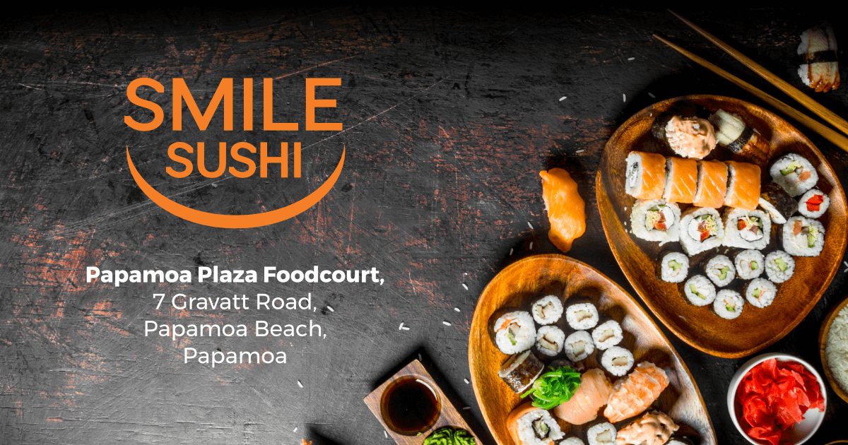 Smile Sushi - Best sushi and Japanese food in Papamoa