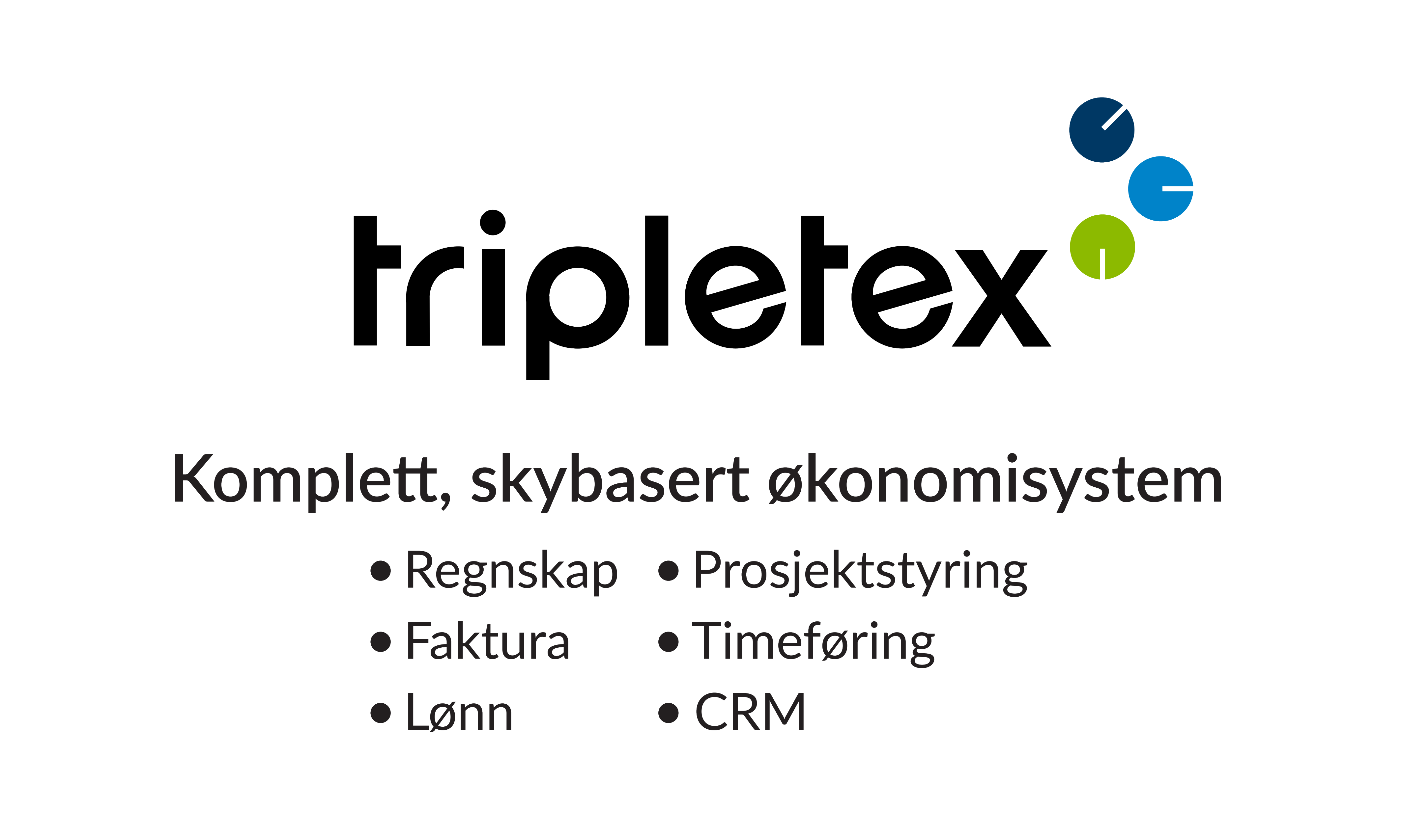 Vi kan Tripletex - OM Regnskap