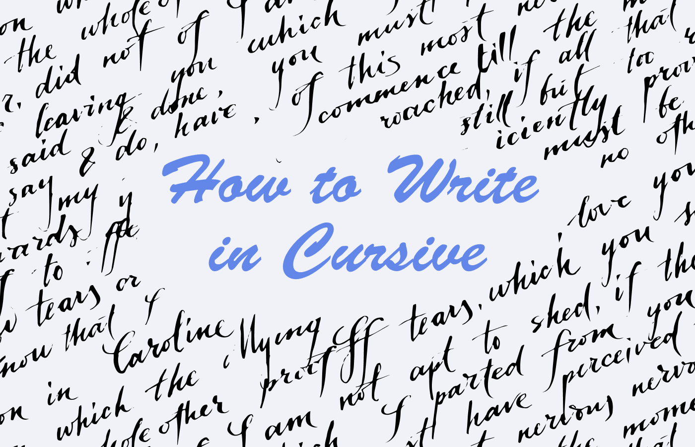 View How To Write Cursive Handwriting Step By Step Images Cursive