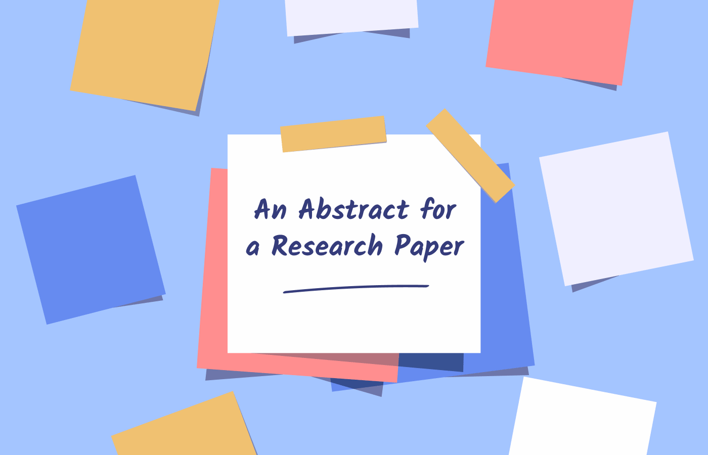 How To Write An Abstract For A Research Paper EssayPro