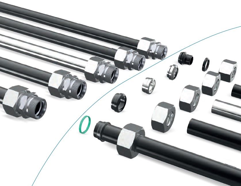 Snittring / Din Fittings /Bite types Fittings | Hydra Pipe
