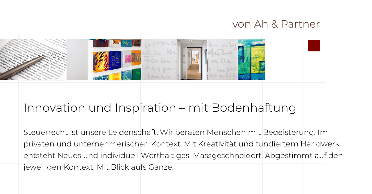von Ah und Partner AG - Personen