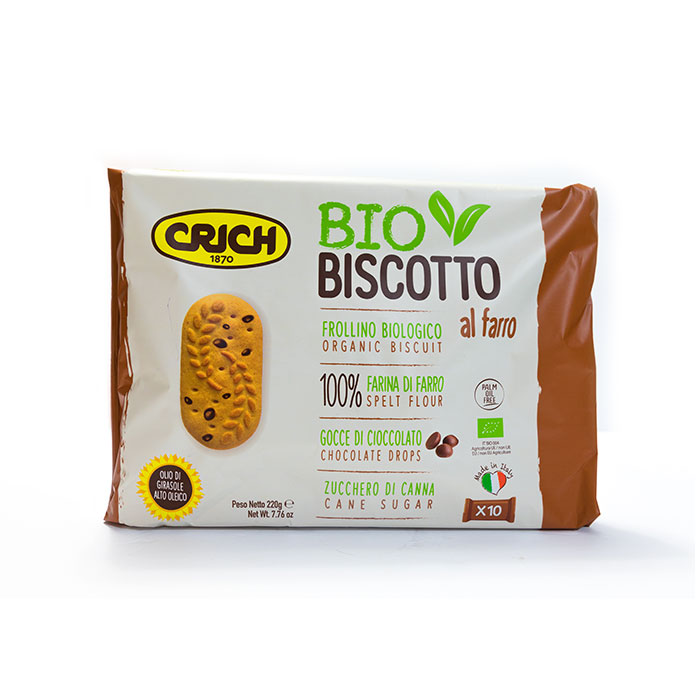 Crich Spelt/Choc Biscuits ORG | Tutto Gourmet Foods Inc.