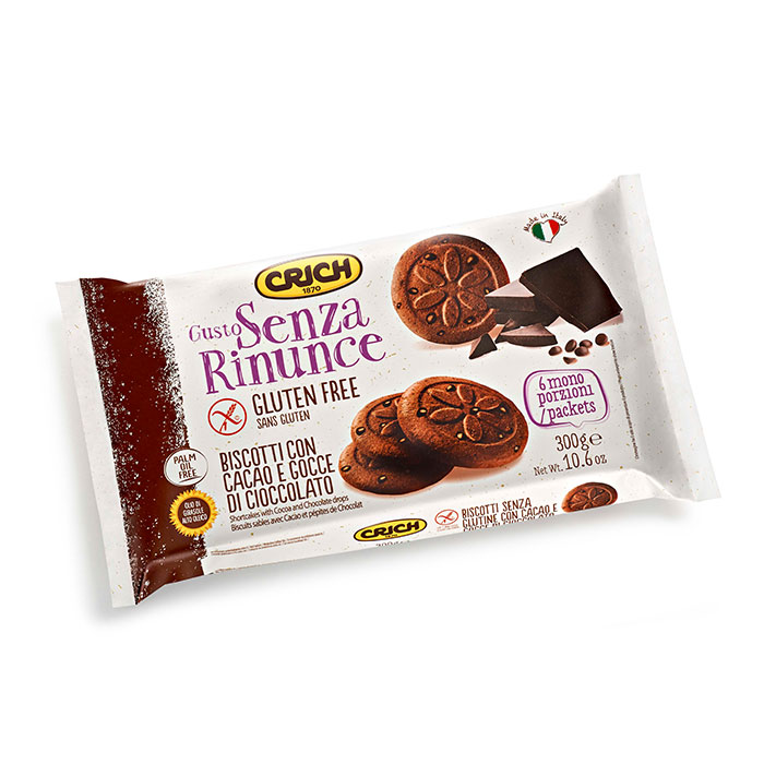 Crich Cocoa/Choco. Biscuits GF | Tutto Gourmet Foods Inc.