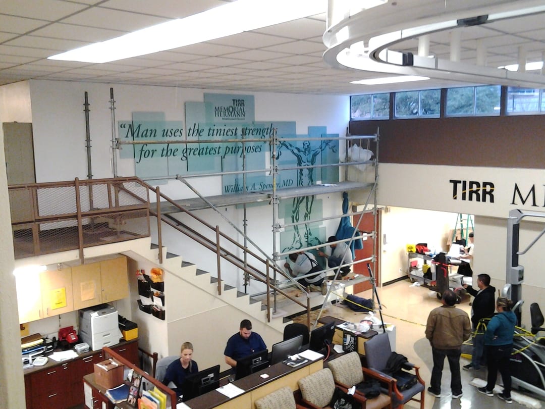 DSIGNAGE Project: TIRR Memorial Hermann